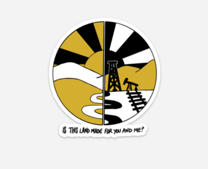 Is This Land Sticker